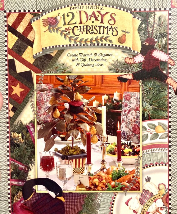 Debbie Mumm 12 Days of Christmas Book....holiday | Etsy