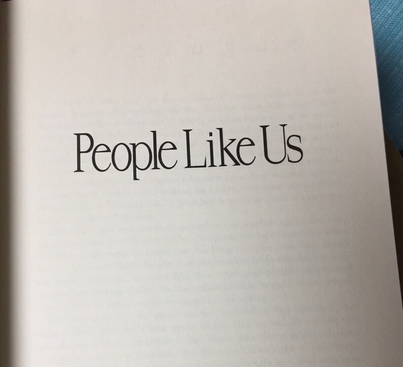 People Like Us by Dominick Dunne Vintage Book First Edition - Etsy
