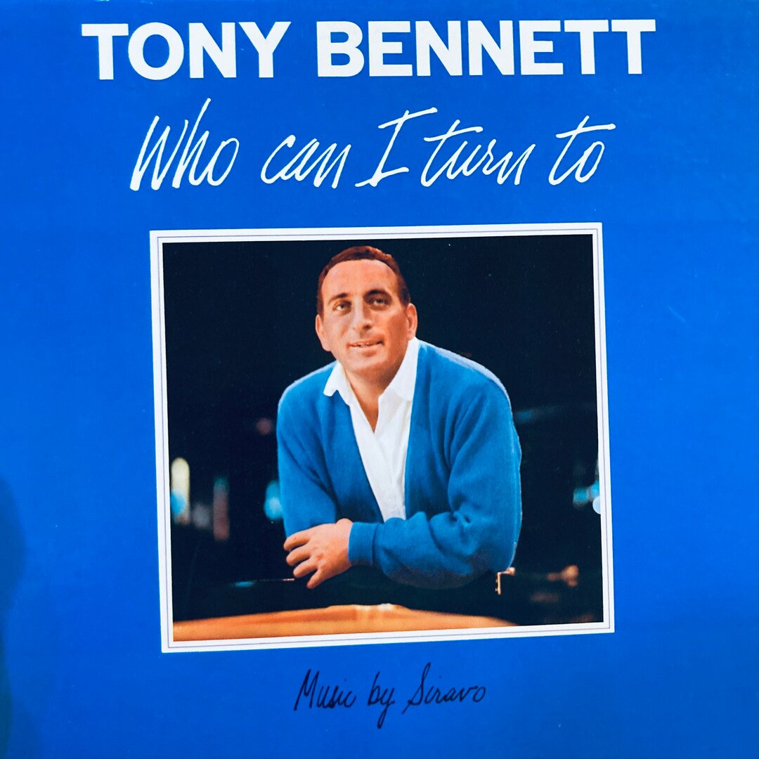 Tony Bennett “who Can I Turn To” Vinyl LP Album - 1964 Classic Jazz - Etsy
