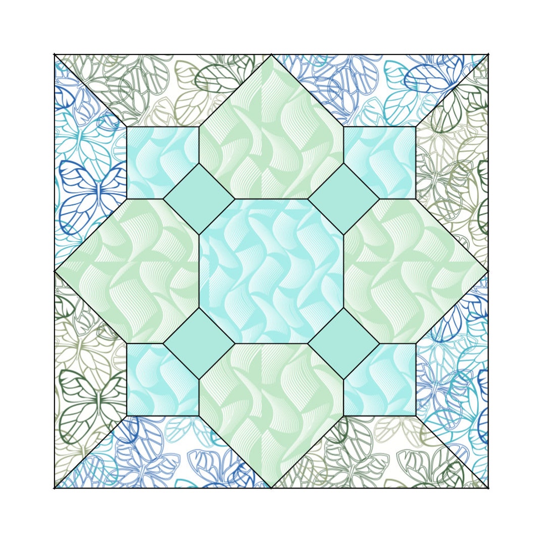 Mosaic Block SVG File Digital Download - Etsy Australia
