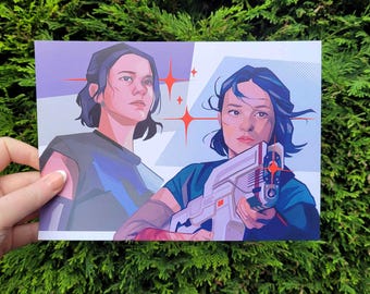 Alien Romulus Rain Art Print - Etsy