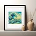 Wave Freedom Printable Digital Art Print, Inspiring Spiritual Décor ...
