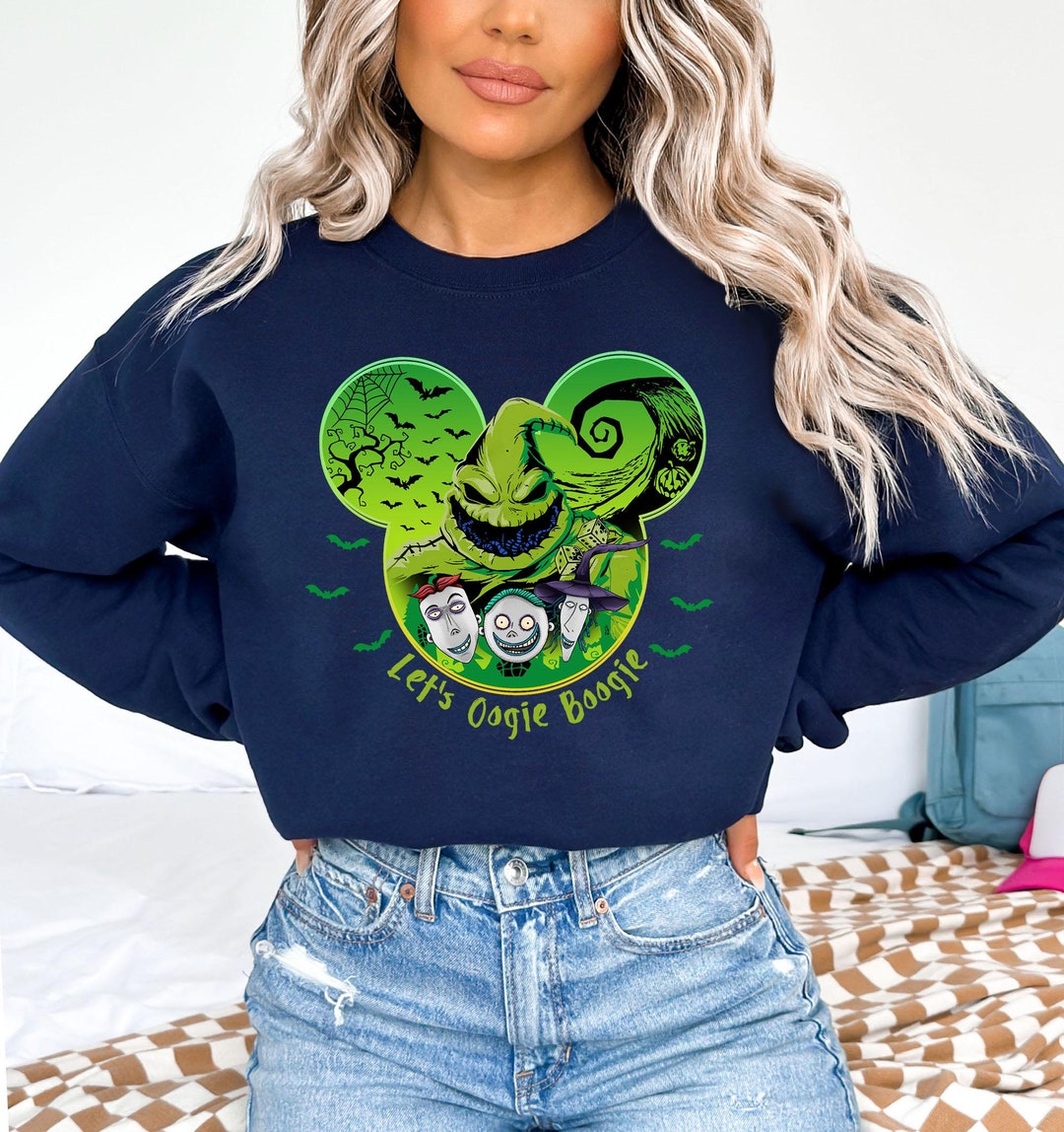 Let's Oogie Boogie Bash Disney Halloween Party Sweatshirt, Disneyland ...