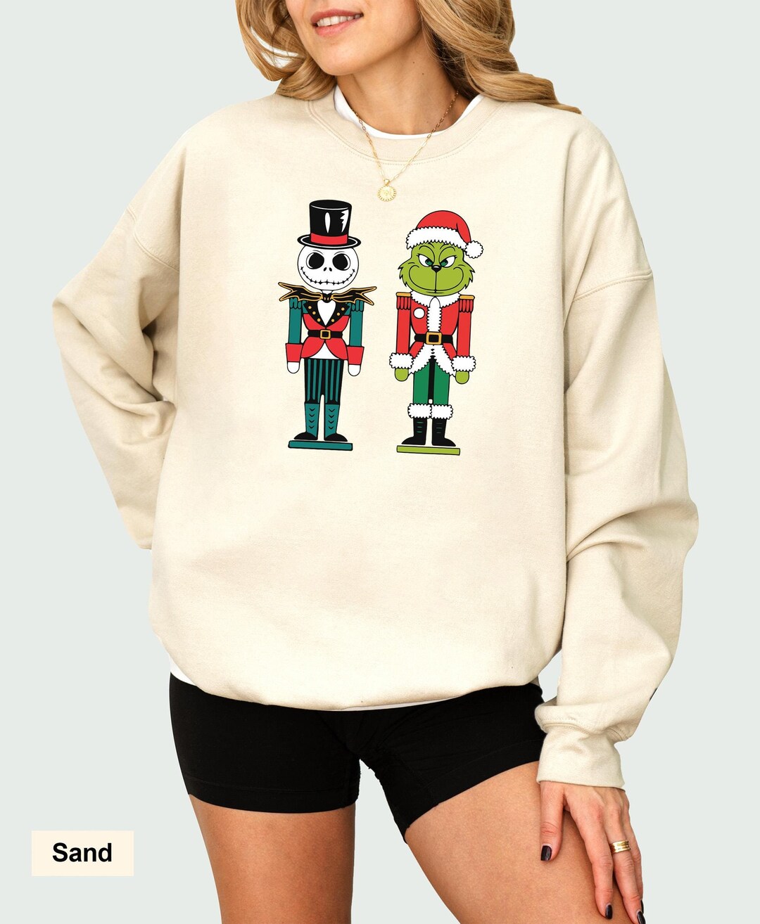 Grinch Skeleton Hoodie, Christmas Jack Sweatshirt, Nightmare Before ...