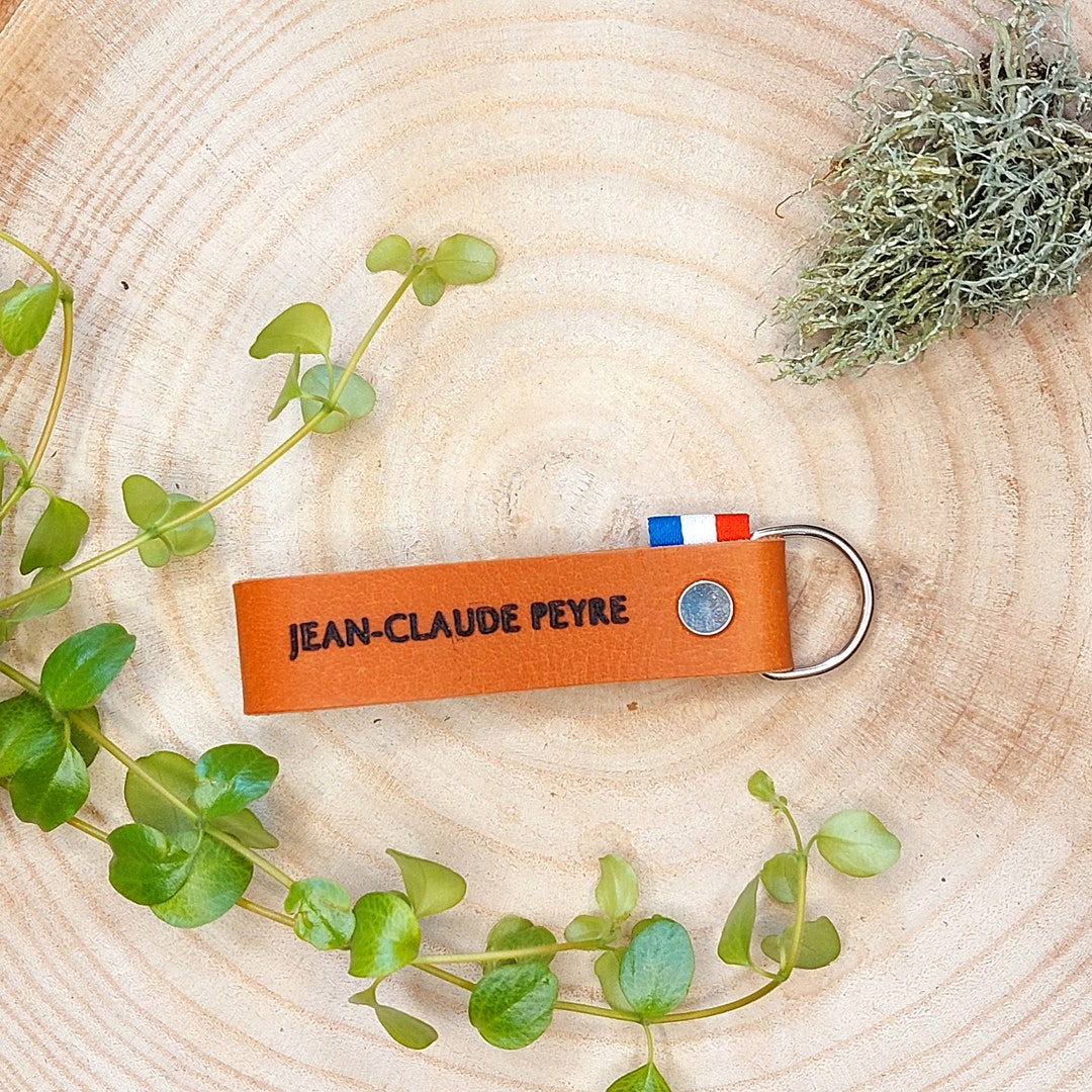 Personalized Key Ring, Leather Engraving, Leather Accessory ...
