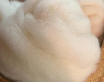 100 Grams Montana Grown Natural Dark BROWN French Merino Rambouillet ...