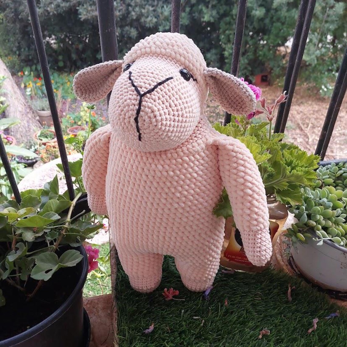 Amigurumi Sheep Crochet Pattern - Easy Beginner Friendly Original DIY ...