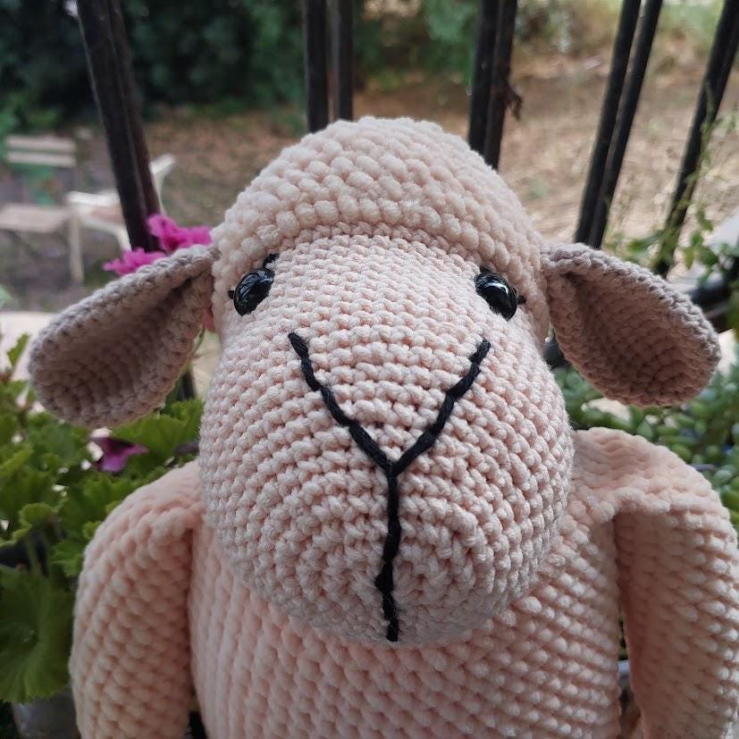 Amigurumi Sheep Crochet Pattern - Easy Beginner Friendly Original DIY ...