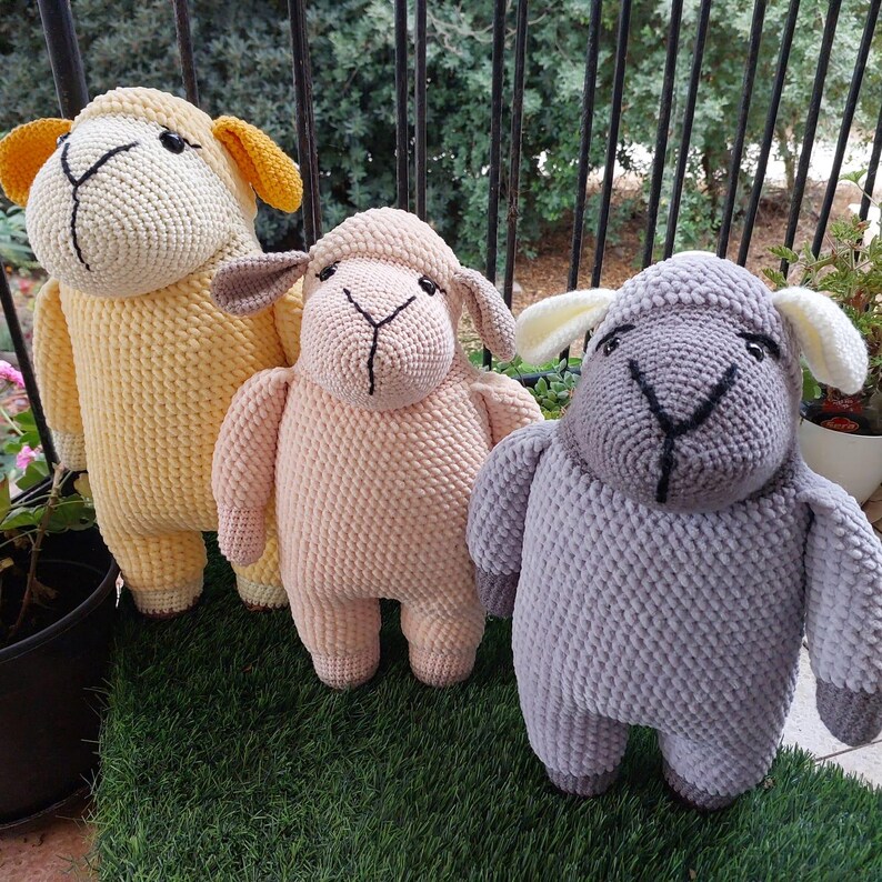 Amigurumi Sheep Crochet Pattern - Easy Beginner Friendly Original DIY ...