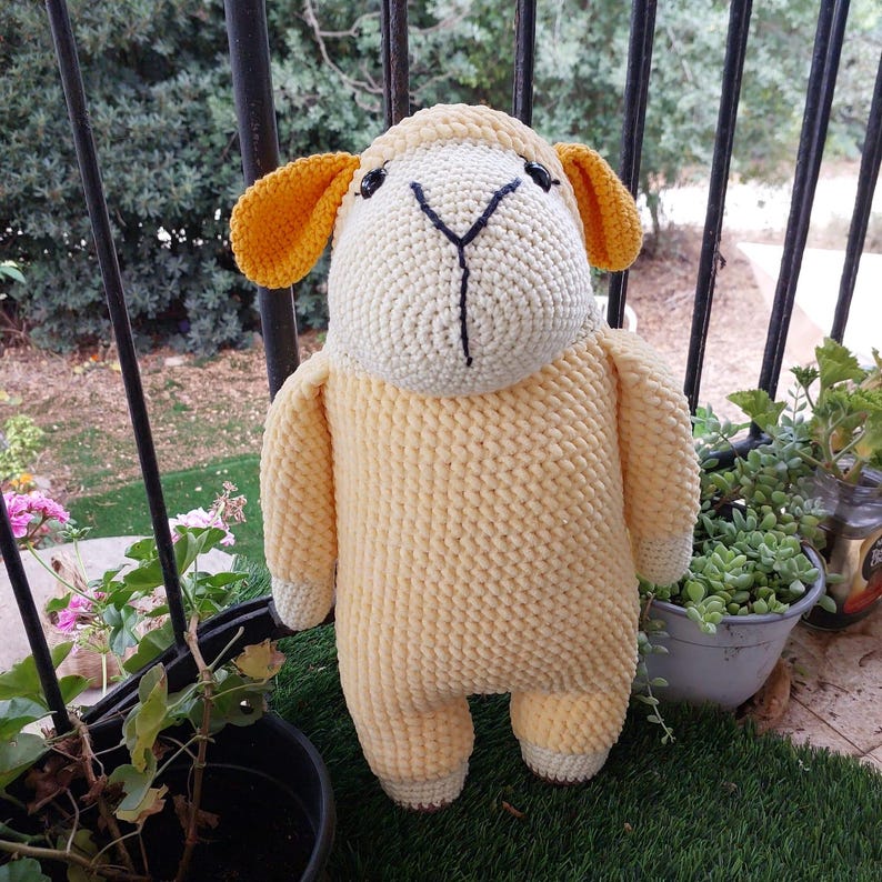 Amigurumi Sheep Crochet Pattern - Easy Beginner Friendly Original DIY ...