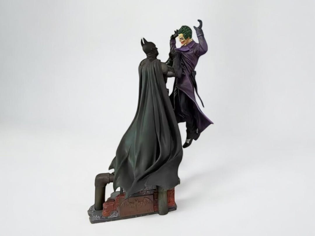 Batman VS Joker Action Figure Set With Base - Etsy