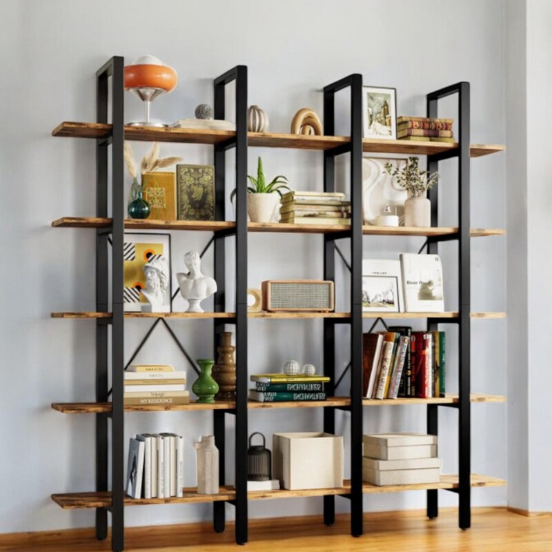 Industrial Bookcase - Etsy