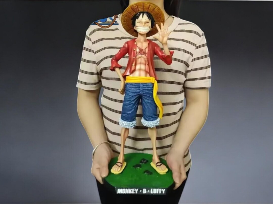 One Piece Anime Monkey D. Luffy 1/4 Scale Statue - 42.5cm GK Figure ...