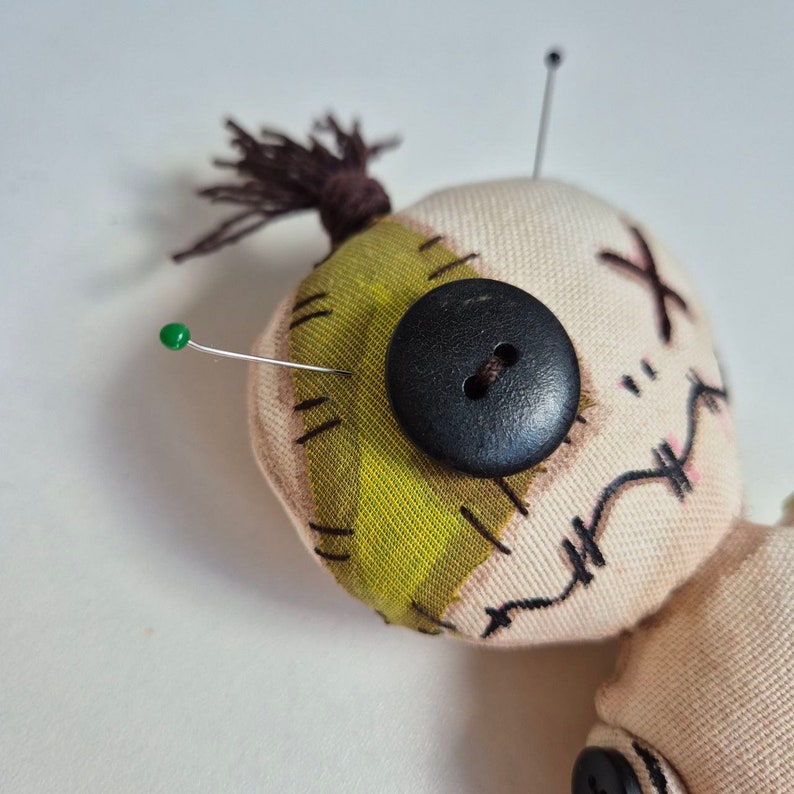 Voodoo Doll Sewing Pattern: Boy and Girl Halloween Dolls (PDF Tutorial ...
