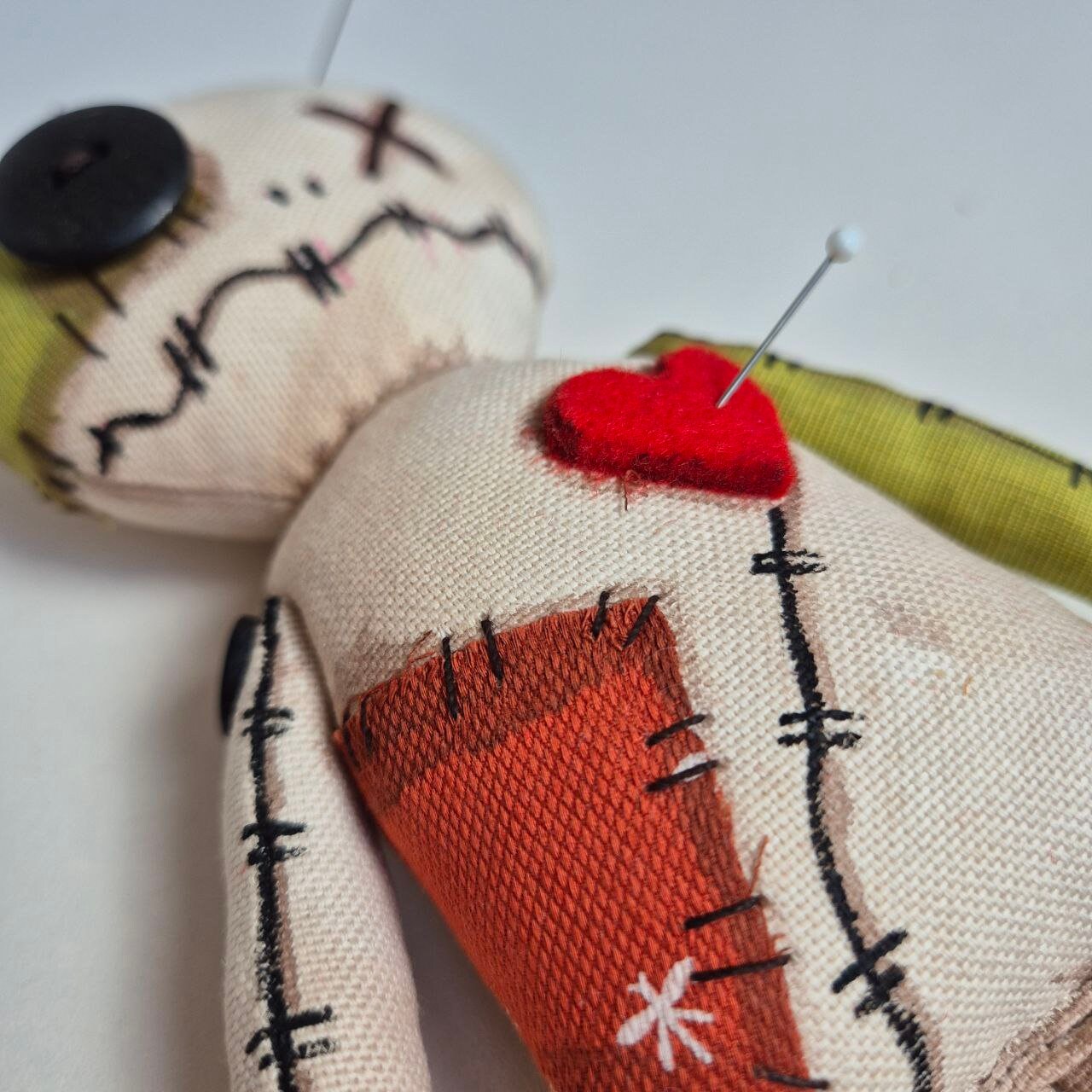 Voodoo Doll Sewing Pattern: Boy and Girl Halloween Dolls (PDF Tutorial ...