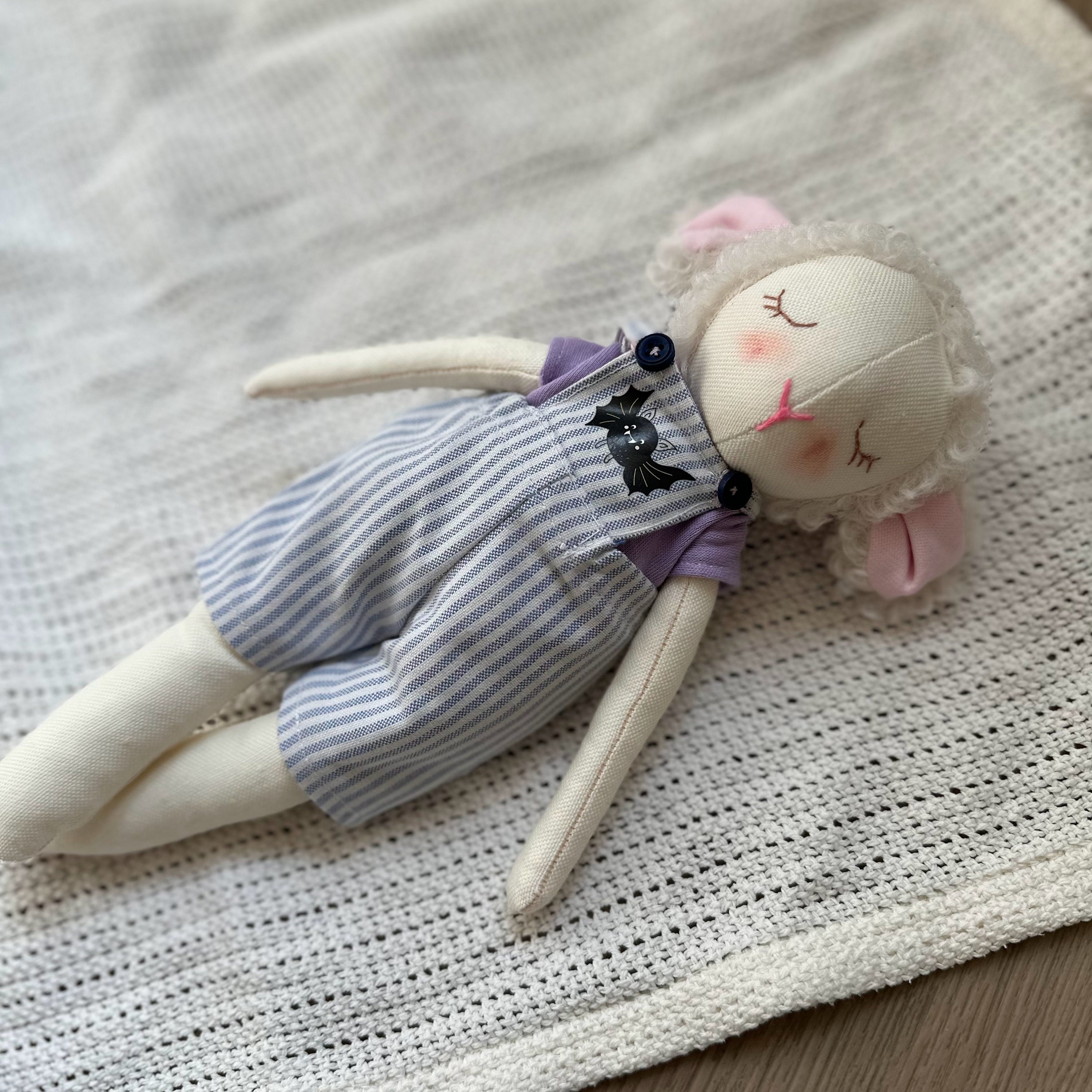 DIY Rag Lamb Sewing Pattern: Soft Toy & Clothes (PDF Download) - Etsy