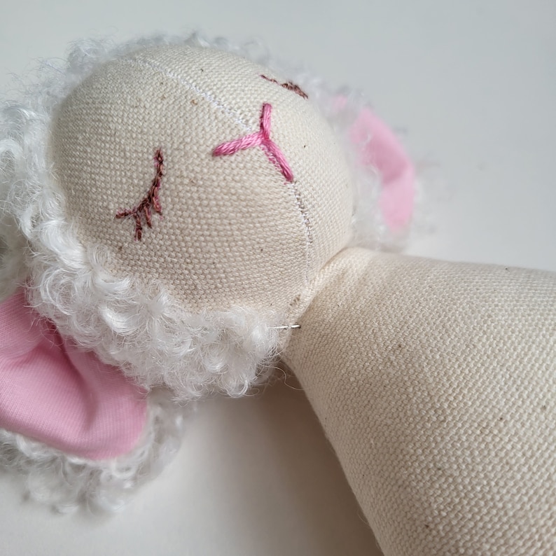Textile Lamb Sewing Pattern: Plush Sheep Toy (PDF Tutorial) - Etsy