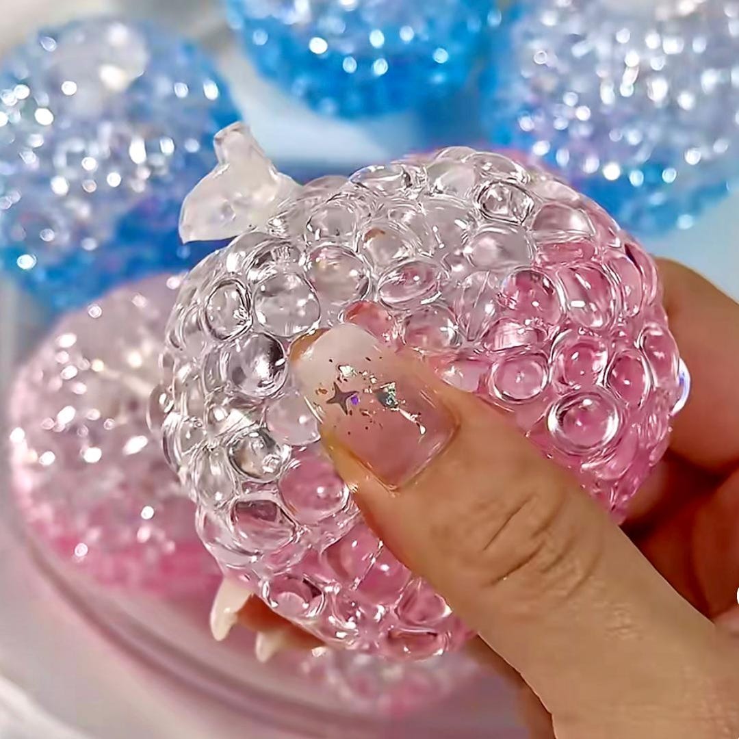 Two-color Pop Beads Ball: Silicone Sensory Fidget Toy - Etsy