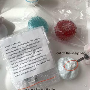 Two-color Pop Beads Ball: Silicone Sensory Fidget Toy - Etsy
