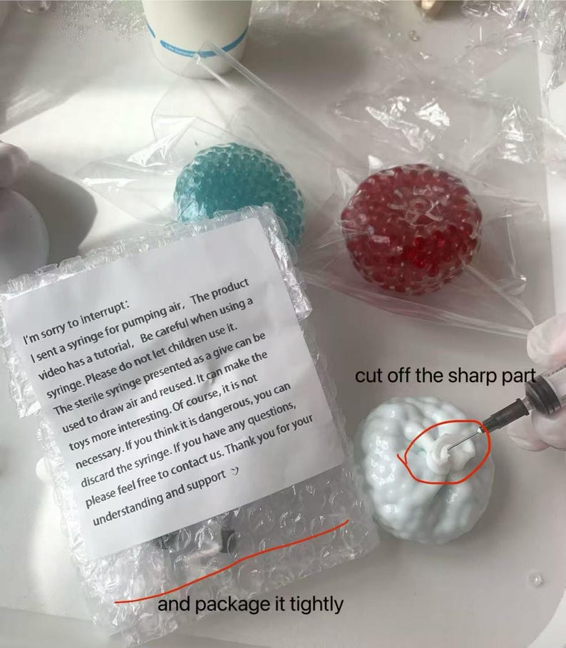 Silicone Jelly Stress Ball: Sensory Fidget Toy - Etsy