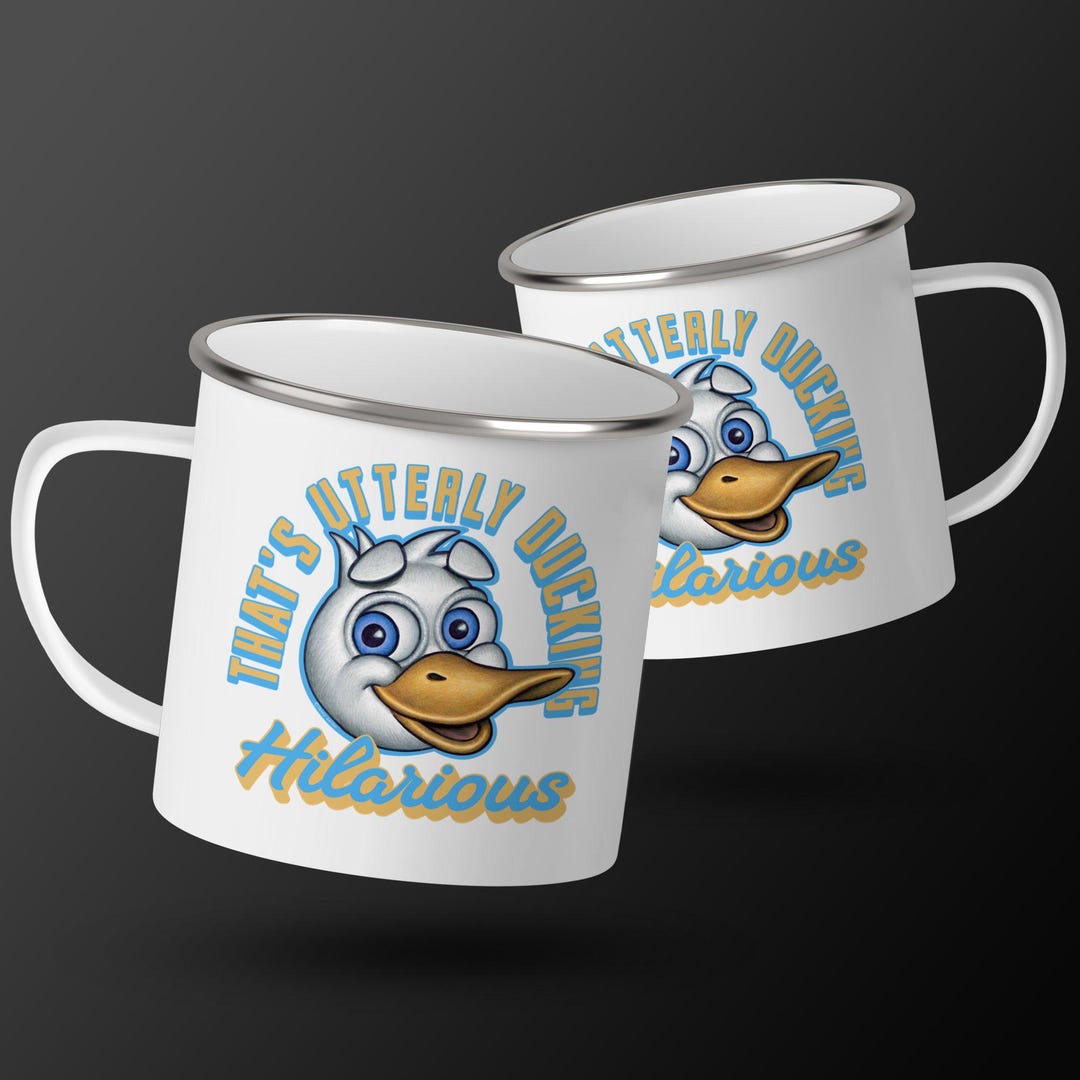 Funny Duck Mug, Hilarious Coffee Mug, Cute Duck Design, Unique Gift ...