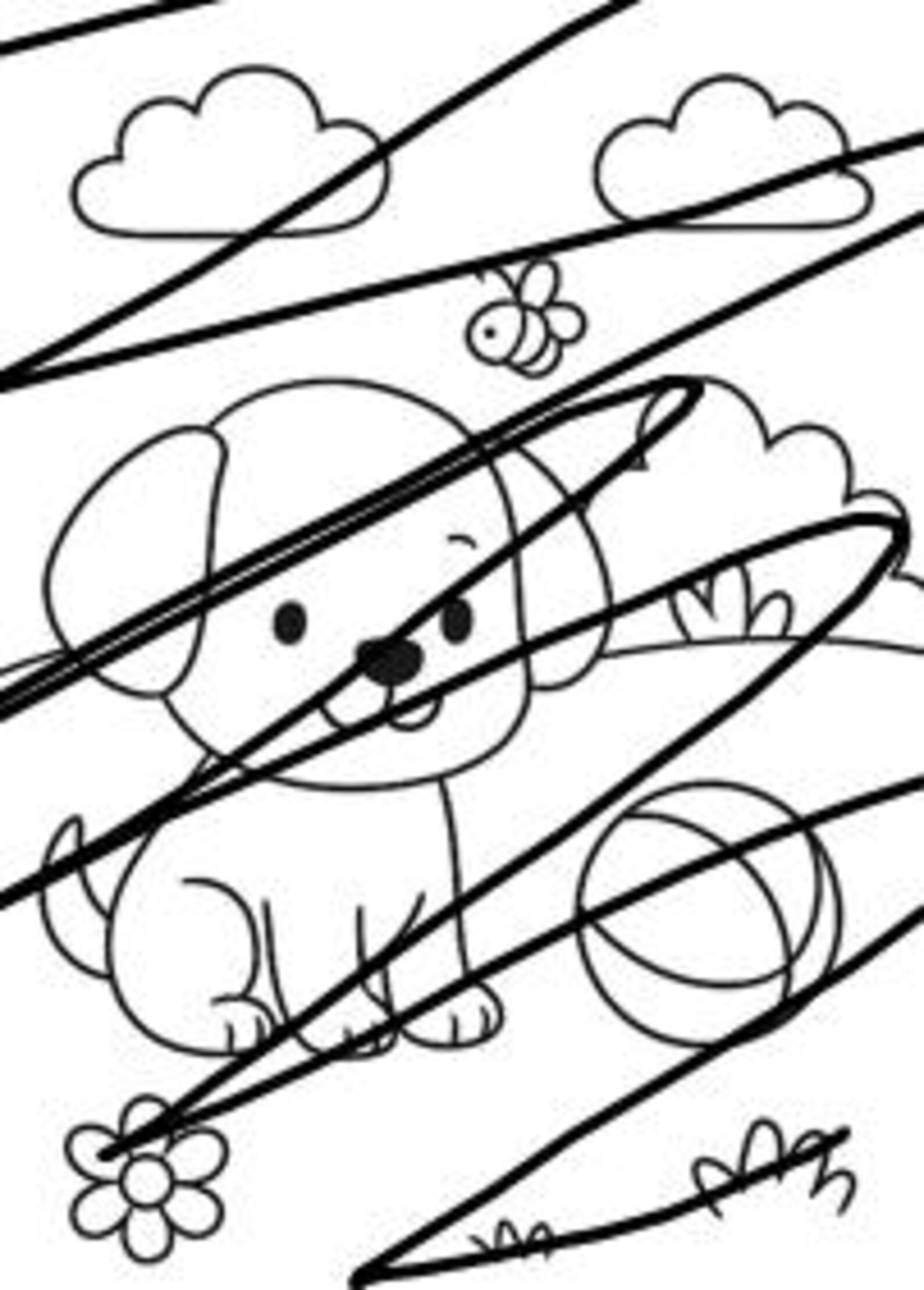 Fun Printable Coloring Sheet for Kids – Digital Download - Etsy