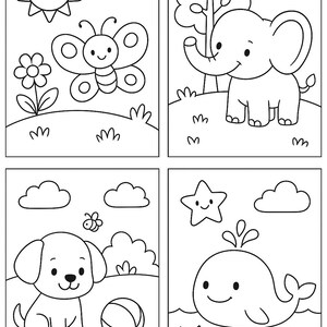 Fun Printable Coloring Sheet for Kids – Digital Download - Etsy
