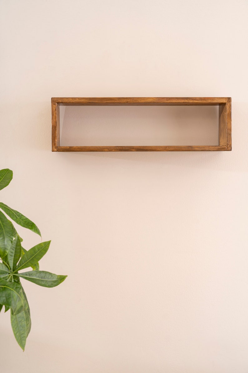 Rectangle Shelf Bathroom Shelf Quality Wood Shelf Kitchen Storage ...