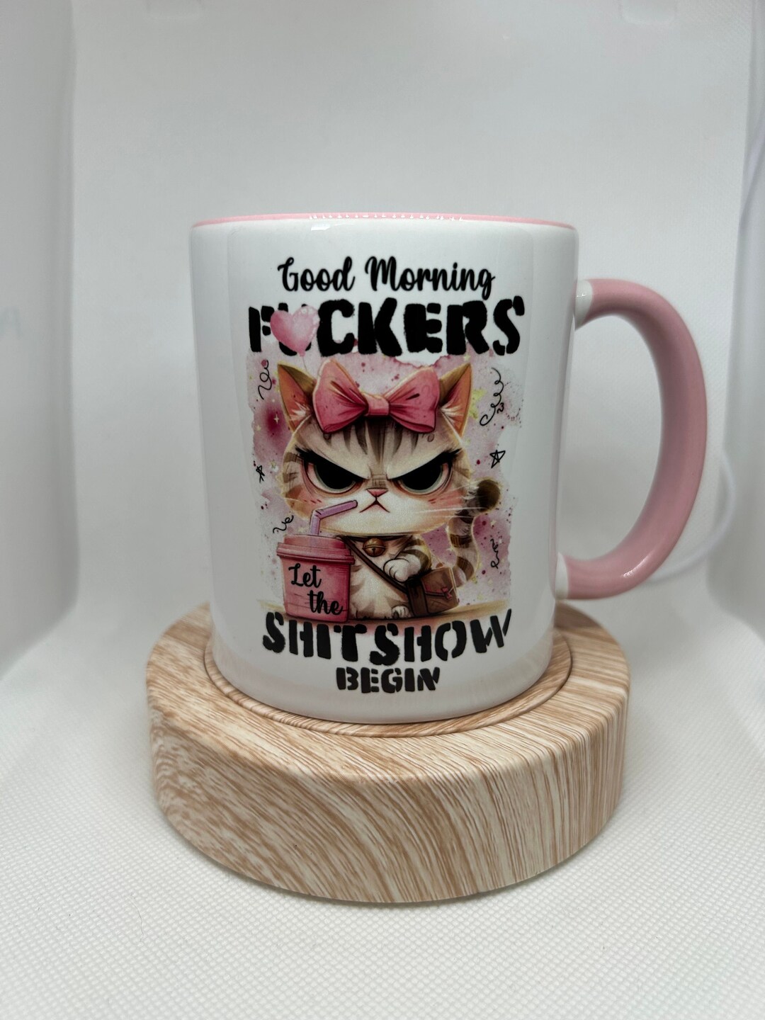 Funny Guy Mugs Have A Great Day Middle Finger Coffee Mug, Free Guy Gift ...