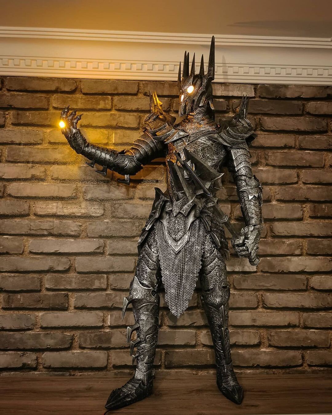 Wearable Sauron Statue With Light, Rare Piece, Sauron Armor, Custom ...