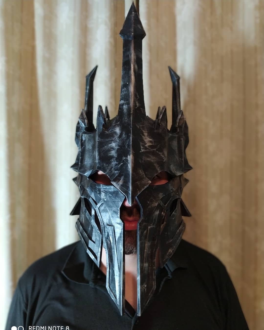 Lord of the Rings Sauron Helmet shadow of War - Etsy