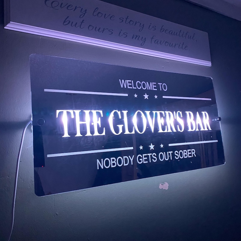 Workshop Sign Led Light - Etsy UK