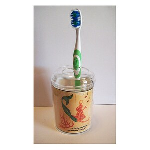 Mermaid Toothbrush Holder Retro Vintage 1950s Rockabilly Pin up Girl ...