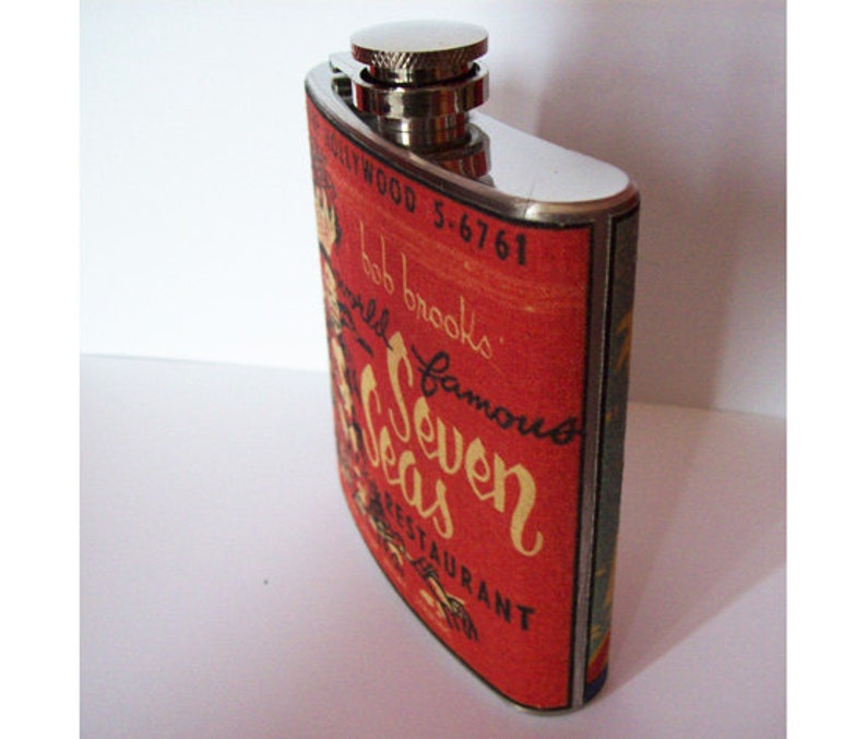 Tiki flask retro vintage 1950s rockabilly hula kitsch | Etsy