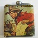 Retro Cowboy Flask Vintage 1950s Western Kitsch Rockabilly Beefcake ...