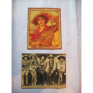 Cowgirl Patch Set Retro Vintage Rockabilly Pin up Girl Kitsch Sew On - Etsy