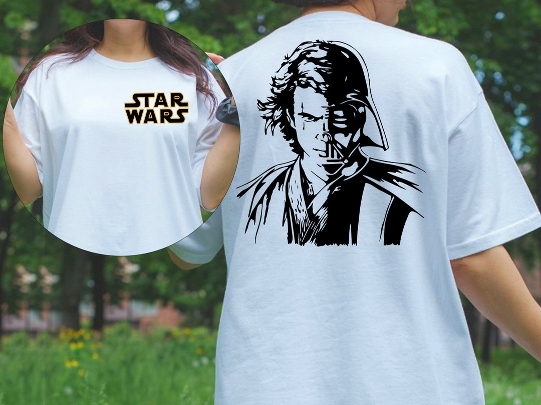Anakin Skywalker Shirt, Darth Vader Tee, Dark Jedi T-shirt, Star Wars ...