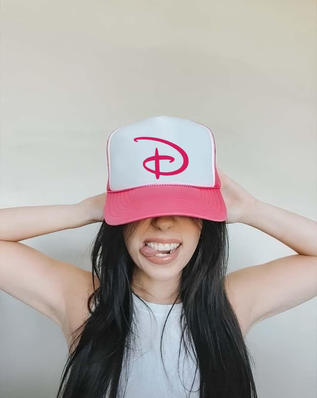 Disney D Hats, Disney Trucker Hat - Etsy
