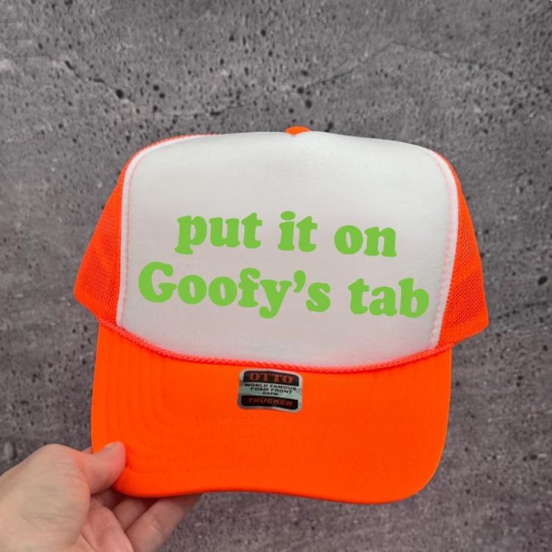 Put It on Mickey's Tab Hat | Custom Disney Trucker - Etsy