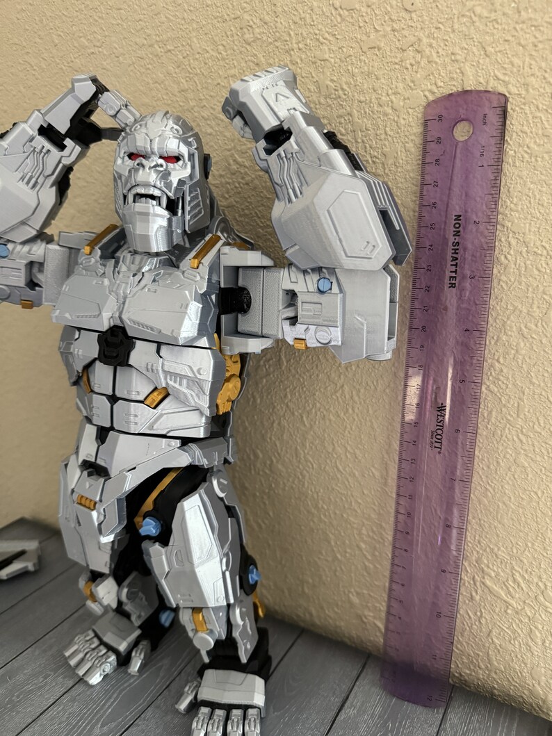 Mechanical King Kong - Fully Articulated - Etsy