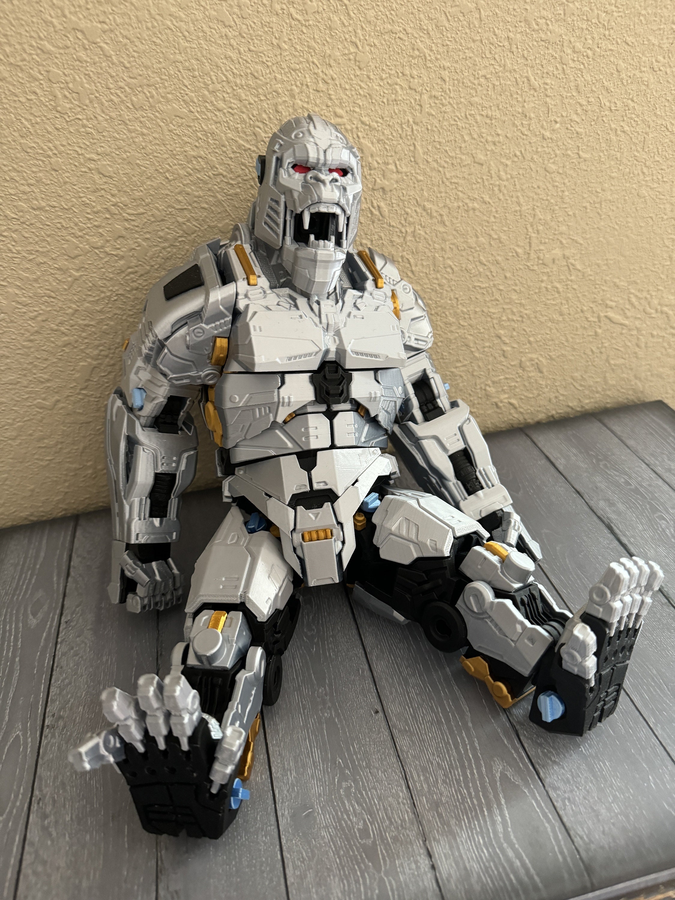 Mechanical King Kong - Fully Articulated - Etsy