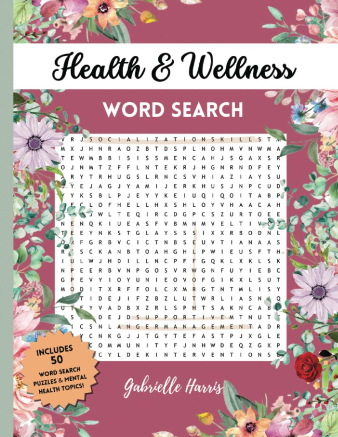 Health and Wellness Wordsearch - Etsy