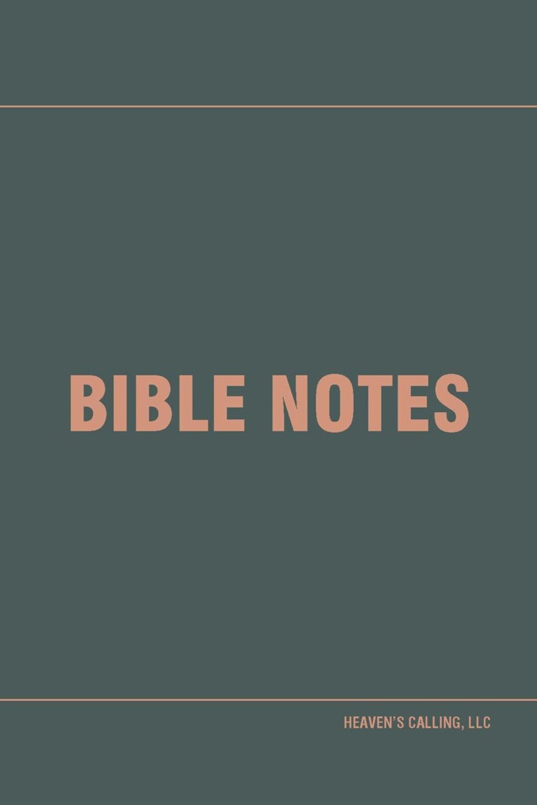 BIBLE NOTES NOTEBOOK - Etsy