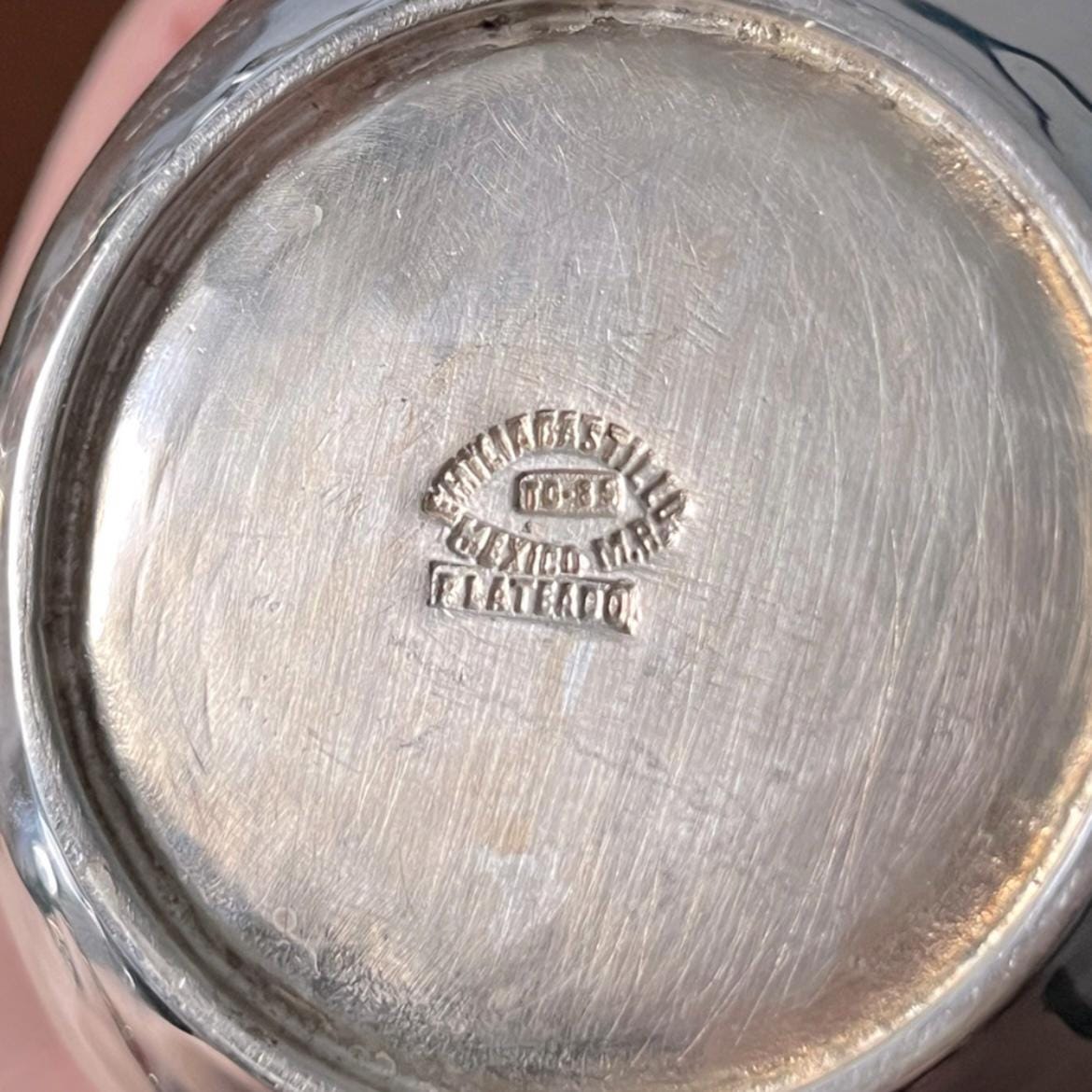 Emilia Castillo Rare Signed Handmade Sterling Silver Plated plateado ...