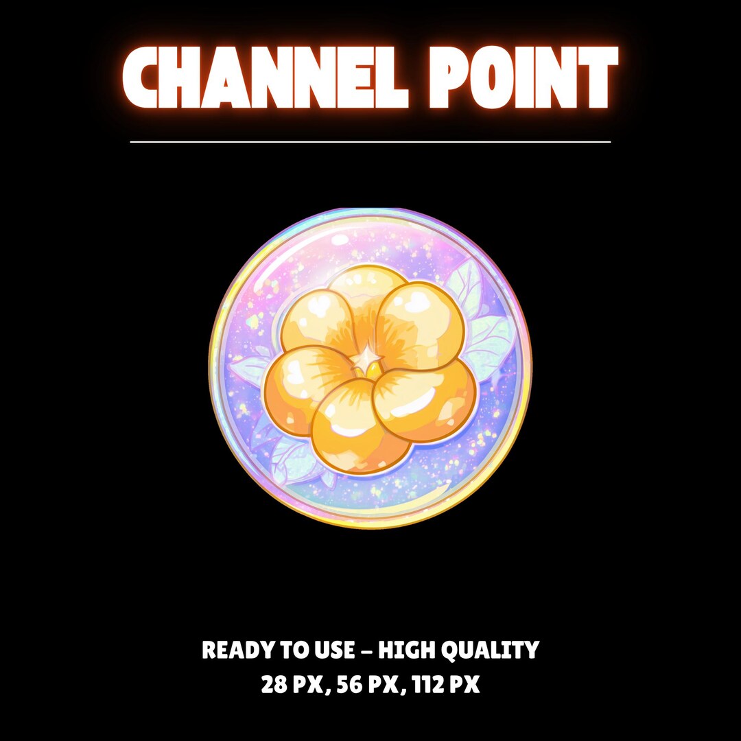 Starflower Channel Point for Twitch, Twitch Channel Point, Channel ...