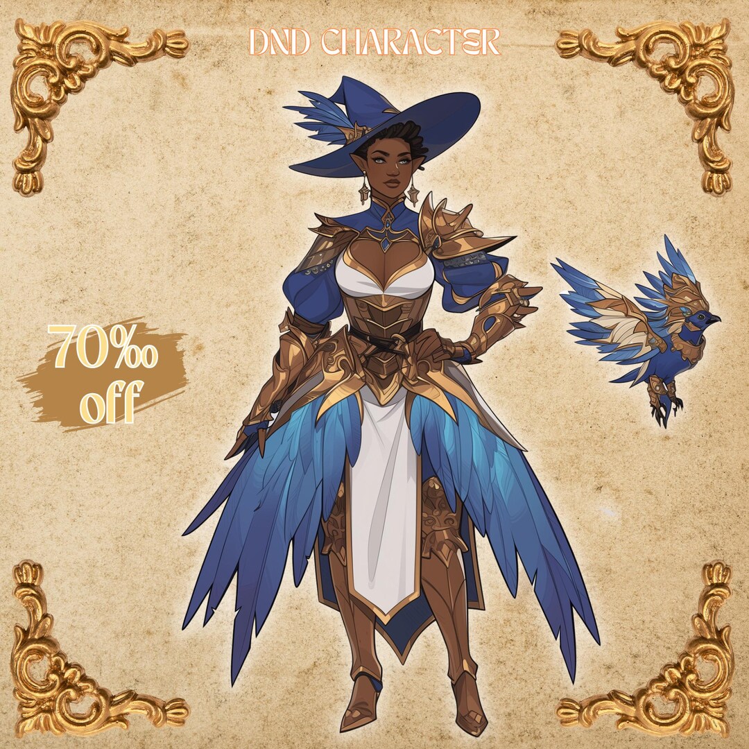 CUSTOM DND Character, Dnd Character Commission,dungeons and Dragons,dnd ...