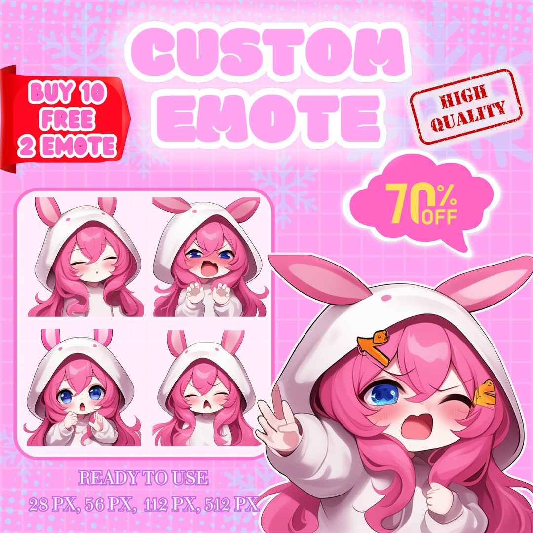 Custom Animated Emotes, Emojis, Sub Emotes for Your Twitch, Youtube ...