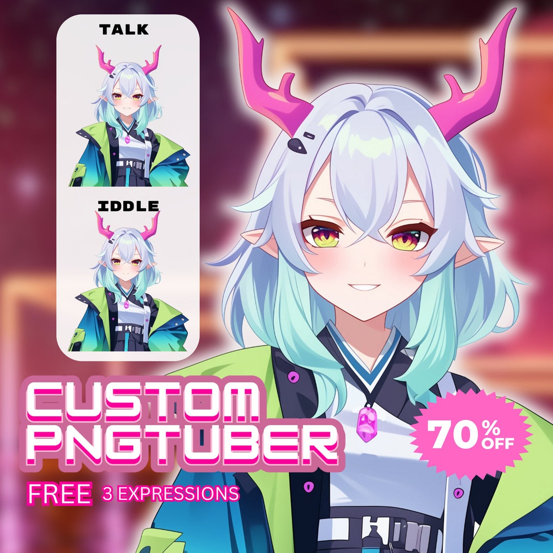 Custom PNGTUBER Pngtuber Pngtuber Character Pngtuber for Streamer ...