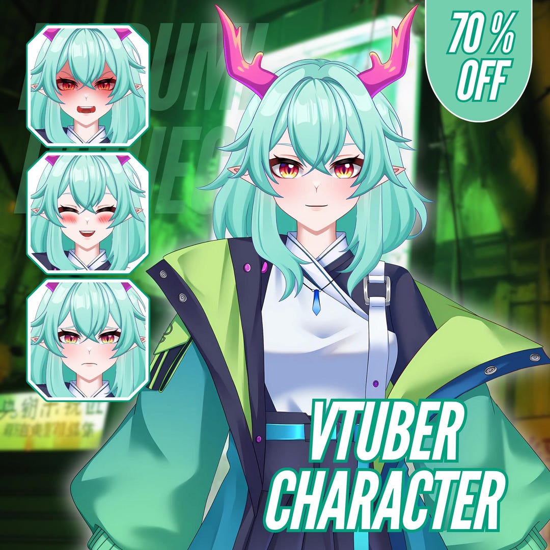 Custom Vtuber, Vtuber Female, Vtuber Model, Vtuber Commission, Live2d ...