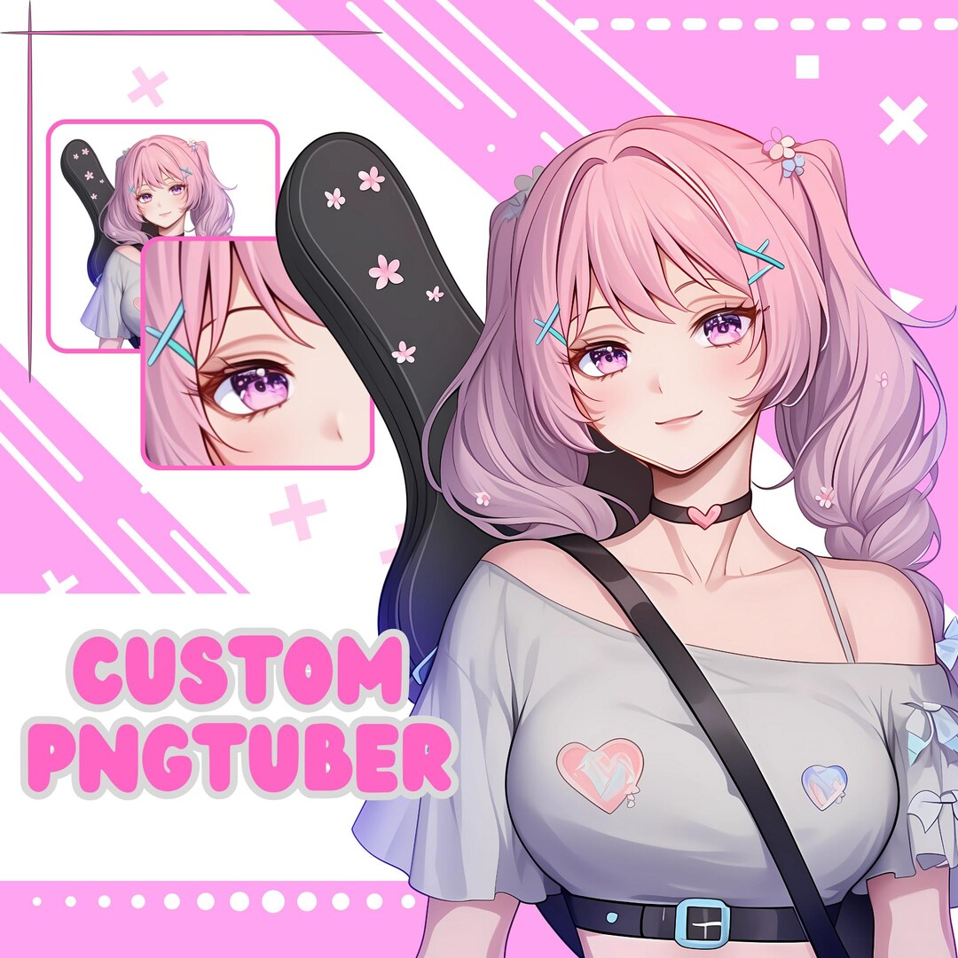 CUSTOM PNGTUBER MODEL | Pngtuber, Png Tuber, Twitch Pngtuber, Pngtuber ...